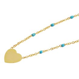 Adelia&acute;s Kette ohne Anh&auml;nger ADELIA&acute;S "Halskette mit Anh&auml;nger &ndash; Herz aus Edelstahl", gold, Halsketten, Damen, 43cm, Edelstahl, Ein kleines Geschenk mit gro&szlig;er Wirkung