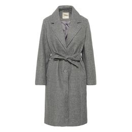 Wintermantel Cream "Jacke CRCamelia", Damen, Gr. 40, grau (grau melange), Obermaterial: 100% Polyester PES., M&auml;ntel Wintermantel
