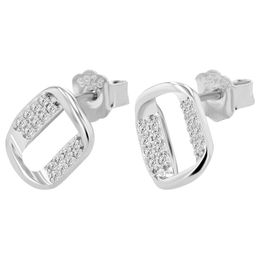 Adelia&acute;s Paar Ohrh&auml;nger ADELIA&acute;S "Ohrringe &ndash; Ohrstecker aus 925 Silber", Damen, Gr. Damen, Silber 925 (Sterlingsilber), silber, Ohrringe, Geschenkidee: zeitlos und vielseitig