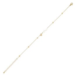 Adelia&acute;s Kettenanh&auml;nger ADELIA&acute;S "Anh&auml;nger &ndash; Herz Herzanh&auml;nger aus Edelstahl", gold, Schmuckanh&auml;nger, Damen, Edelstahl, Kettenanh&auml;nger, Ein stilvolles Geschenk f&uuml;r besondere Momente