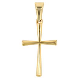 Adelia&acute;s Kettenanh&auml;nger ADELIA&acute;S "Anh&auml;nger &ndash; Kreuz Kreuzanh&auml;nger aus Edelstahl", gold, Schmuckanh&auml;nger, Damen, Edelstahl, Kettenanh&auml;nger, Perfekt als Geschenk zum Muttertag