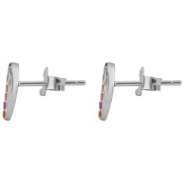 Adelia&acute;s Paar Ohrh&auml;nger ADELIA&acute;S "Ohrringe &ndash; Ohrstecker Fl&uuml;gel aus 925 Silber mit Zirkonia", Damen, Gr. Damen, Silber 925 (Sterlingsilber), bunt (silber), Ohrringe, Ideal als Geschenk zum Muttertag