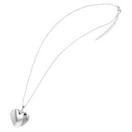 Adelia&acute;s Kette ohne Anh&auml;nger ADELIA&acute;S "Halskette mit Anh&auml;nger &ndash; Medaillon aus Edelstahl", silber, Halsketten, Damen, 48cm, Edelstahl, Sch&ouml;ne Geschenkidee zum Geburtstag
