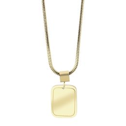 Adelia&acute;s Kette ohne Anh&auml;nger ADELIA&acute;S "Halskette mit Anh&auml;nger &ndash; aus Edelstahl", gold, Halsketten, Damen, 50cm, Edelstahl, Ideal als Geschenk zum einen besonderen Tag