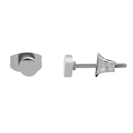 Adelia&acute;s Paar Ohrh&auml;nger ADELIA&acute;S "Ohrringe &ndash; Ohrstecker aus Edelstahl", Damen, Gr. Unisex, Edelstahl, silber, Ohrringe, Ideal zum Verschenken &ndash; schlicht und stilvoll