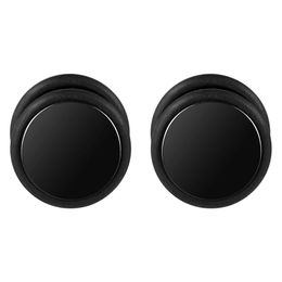 Adelia&acute;s Paar Ohrh&auml;nger ADELIA&acute;S "Ohrringe &ndash; Ohrstecker aus Edelstahl", Damen, Gr. Unisex, Edelstahl, schwarz, Ohrringe, Ein stilvolles Geschenk f&uuml;r besondere Momente