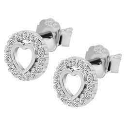 Adelia&acute;s Paar Ohrh&auml;nger ADELIA&acute;S "Ohrringe &ndash; Ohrstecker aus 925 Silber", Damen, Gr. Damen, Silber 925 (Sterlingsilber), silber, Ohrringe, Ein kleines Geschenk mit gro&szlig;er Wirkung