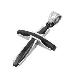 Adelia&acute;s Kettenanh&auml;nger ADELIA&acute;S "Anh&auml;nger &ndash; Kreuz Kreuzanh&auml;nger aus Edelstahl", wei&szlig;, Schmuckanh&auml;nger, Damen, Edelstahl, Kettenanh&auml;nger, Zum Verschenken &ndash; ideal zum Muttertag