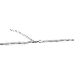 Adelia&acute;s Kette ohne Anh&auml;nger ADELIA&acute;S "Halskette aus Edelstahl 43+5", silber, Halsketten, Damen, 48cm, Edelstahl, Zum Verschenken an Menschen, die Ihnen am Herzen liegen