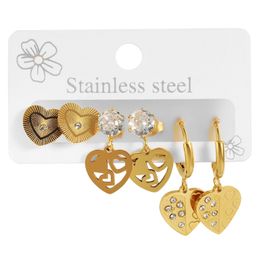 Adelia&acute;s Kettenanh&auml;nger ADELIA&acute;S "Anh&auml;nger &ndash; Herzanh&auml;nger aus Edelstahl", gold, Schmuckanh&auml;nger, Damen, Edelstahl, Kettenanh&auml;nger, Sch&ouml;ne Geschenkidee zum Jubil&auml;um