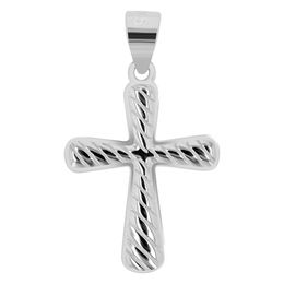 Adelia&acute;s Kettenanh&auml;nger ADELIA&acute;S "Anh&auml;nger &ndash; Kreuz Kreuzanh&auml;nger aus 925 Silber", silber, Schmuckanh&auml;nger, Damen, Silber 925 (Sterlingsilber), Kettenanh&auml;nger, Eine sch&ouml;ne Geschenkidee f&uuml;r jeden Anlass