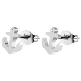 Adelia&acute;s Paar Ohrh&auml;nger ADELIA&acute;S "Ohrringe &ndash; Ohrstecker aus Edelstahl", Damen, Gr. Damen, Edelstahl, silber, Ohrringe, Geschenkidee: zeitlos und vielseitig