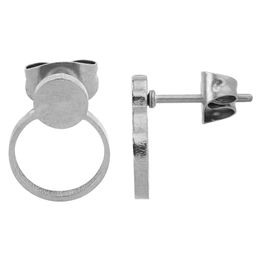 Adelia&acute;s Paar Ohrh&auml;nger ADELIA&acute;S "Ohrringe &ndash; Ohrstecker aus Edelstahl", Damen, Gr. Damen, Edelstahl, silber, Ohrringe, Zum Verschenken an Menschen, die Ihnen am Herzen liegen