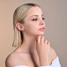 Adelia&acute;s Paar Ohrh&auml;nger ADELIA&acute;S "Ohrringe &ndash; Ohrstecker aus Edelstahl mit Strass Steinchen", Damen, Gr. Damen, Edelstahl, gold, Ohrringe, Sch&ouml;ne Geschenkidee zum Geburtstag