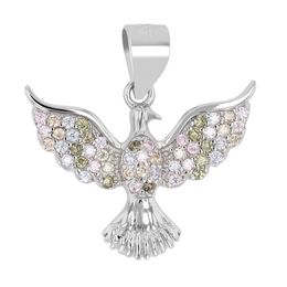 Adelia&acute;s Kettenanh&auml;nger ADELIA&acute;S "Anh&auml;nger aus 925 Silber mit Zirkonia", silber, Schmuckanh&auml;nger, Damen, Silber 925 (Sterlingsilber), Kettenanh&auml;nger, Perfekt als Geschenk zum Jubil&auml;um