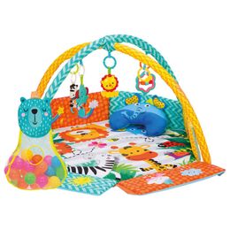 fillikid Spielbogen Aktivbogen mit B&auml;lle, Mehrfarbig, Kunststoff, 120x55x120 cm, Spielzeug, Babyspielzeug, Spielb&ouml;gen