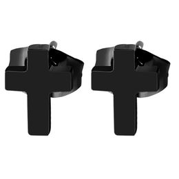 Adelia&acute;s Paar Ohrh&auml;nger ADELIA&acute;S "Ohrringe &ndash; Ohrstecker aus Edelstahl", Damen, Gr. Unisex, Edelstahl, schwarz, Ohrringe, Perfekt als Geschenk zum einfach so