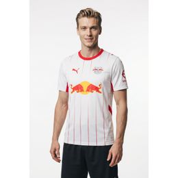 Fu&szlig;balltrikot Puma "RBL HOME JERSEY REPLICA", Herren, Gr. 3XL, Puma wei&szlig;, for all time rot, Web, Obermaterial: 100% Polyester, bedruckt, regular fit normal, Rundhals, Trikots Fu&szlig;balltrikot, Kurzarm, mit DryCELL-Technologie, atmungsaktiv