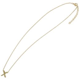 Adelia&acute;s Kette ohne Anh&auml;nger ADELIA&acute;S "Halskette &ndash; Buchstabe N aus Edelstahl 45+5", gold, Halsketten, Damen, 50cm, Edelstahl, Eine sch&ouml;ne Geschenkidee f&uuml;r jeden Anlass