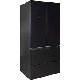 Bauknecht French Door "KGDD NF 1820XLD BL", Energieeffizienz: D (A-G), schwarz, B:83,2cm H:182,3cm T:70cm, K&uuml;hlschr&auml;nke, NoFrost, FreshShield