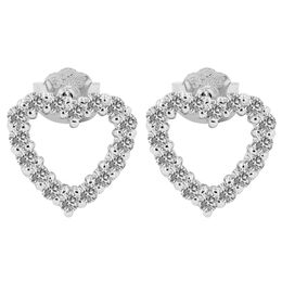 Adelia&acute;s Paar Ohrh&auml;nger ADELIA&acute;S "Ohrringe &ndash; Ohrstecker aus 925 Silber", Damen, Gr. Damen, Silber 925 (Sterlingsilber), silber, Ohrringe, Ideal als Geschenk f&uuml;r besondere Anl&auml;sse