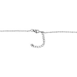 Adelia&acute;s Kette ohne Anh&auml;nger ADELIA&acute;S "Halskette mit Anh&auml;nger &ndash; Fl&uuml;gel aus Edelstahl", silber, Halsketten, Damen, 45cm, Edelstahl, Ideal zum Verschenken &ndash; schlicht und stilvoll