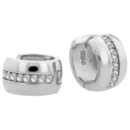 Adelia&acute;s Paar Creolen ADELIA&acute;S "Ohrringe &ndash; Creole aus 925 Silber", Damen, Gr. Damen, Silber 925 (Sterlingsilber), silber, Ohrringe, Ideal als Geschenk zum einen besonderen Tag