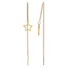 Adelia&acute;s Kettenanh&auml;nger ADELIA&acute;S "Anh&auml;nger &ndash; Stern Anh&auml;nger aus Edelstahl", gold, Schmuckanh&auml;nger, Damen, Edelstahl, Kettenanh&auml;nger, Perfekt als Geschenk f&uuml;r besondere Menschen
