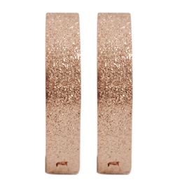 Adelia&acute;s Klappcreolen ADELIA&acute;S "Ohrringe &ndash; Klappcreole aus Edelstahl", Damen, Gr. Damen, Edelstahl, rosa (gold), Ohrringe Klappcreolen, Perfekt als Geschenk zum einfach so