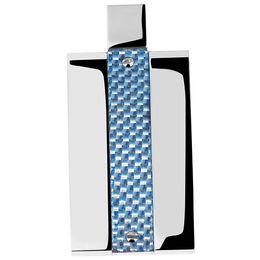 Adelia&acute;s Kettenanh&auml;nger ADELIA&acute;S "Anh&auml;nger aus Edelstahl", blau (silber), Schmuckanh&auml;nger, Damen, Edelstahl, Kettenanh&auml;nger, Ein stilvolles Geschenk f&uuml;r besondere Momente
