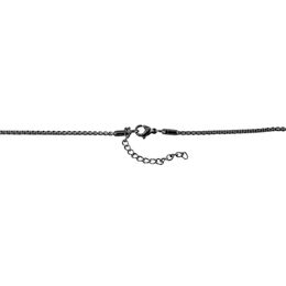 Adelia&acute;s Gliederkette ADELIA&acute;S "Halskette &ndash; Venezianerkette aus Edelstahl" Gr. 40, schwarz, Halsketten, Damen, 40, Edelstahl, Gliederkette, Geschenkidee: zeitlos und vielseitig