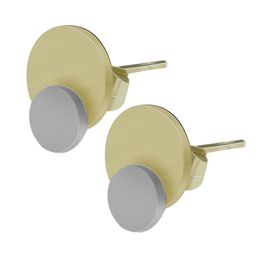Adelia&acute;s Paar Ohrh&auml;nger ADELIA&acute;S "Ohrringe &ndash; Ohrstecker aus Edelstahl", Damen, Gr. Damen, Edelstahl, silber, Ohrringe, Ideal als Geschenk zum Weihnachten