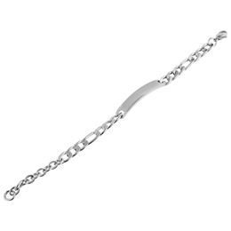 Adelia&acute;s Armband ADELIA&acute;S "Armband &ndash; Panzerarmband aus Edelstahl 16 cm", silber, Armb&auml;nder, Damen, 16cm, Edelstahl, Armband, Zum Verschenken &ndash; passend f&uuml;r viele Anl&auml;sse