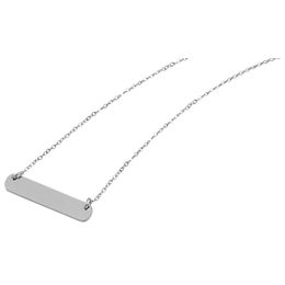 Adelia&acute;s Kette ohne Anh&auml;nger ADELIA&acute;S "Halskette mit Anh&auml;nger &ndash; aus Edelstahl", silber, Halsketten, Damen, 43cm, Edelstahl, Perfekt zum Verschenken an besondere Menschen