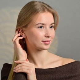 Adelia&acute;s Paar Creolen ADELIA&acute;S "Ohrringe &ndash; Creole aus Edelstahl", Damen, Gr. Damen, Edelstahl, silber, Ohrringe, Perfekt zum Verschenken an besondere Menschen