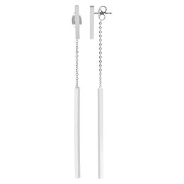 Adelia&acute;s Paar Ohrh&auml;nger ADELIA&acute;S "Ohrringe &ndash; Ohrstecker aus Edelstahl", Damen, Gr. Damen, Edelstahl, silber, Ohrringe, Geschenkidee: zeitlos und vielseitig