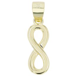Adelia&acute;s Kettenanh&auml;nger ADELIA&acute;S "Anh&auml;nger &ndash; Unendlichkeitszeichen Anh&auml;nger aus 925 Silber", gold, Schmuckanh&auml;nger, Damen, Silber 925 (Sterlingsilber), Kettenanh&auml;nger, Zum Verschenken an Menschen, die Ihnen am Herzen liegen
