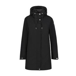 Outdoorjacke Luhta "Luhta Jacke Fuomarila", Damen, Gr. 38, schwarz, Stoff, 88% Polyester, 12% Baumwolle, normal, Jacken Outdoorjacke
