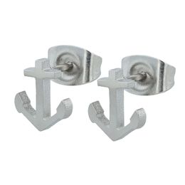 Adelia&acute;s Paar Ohrh&auml;nger ADELIA&acute;S "Ohrringe &ndash; Ohrstecker aus Edelstahl", Damen, Gr. Unisex, Edelstahl, silber, Ohrringe, Ideal zum Verschenken &ndash; schlicht und stilvoll