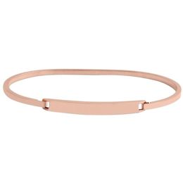 Adelia&acute;s Armreif ADELIA&acute;S "Armband &ndash; Armreif aus Edelstahl 21 cm", rosa (gold), Armb&auml;nder, Damen, 21cm, Edelstahl, Armreif, Perfekt als Geschenk zum Weihnachten