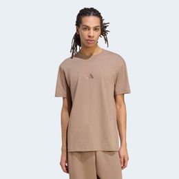 T-Shirt adidas Sportswear "M AK SL TEE", Herren, Gr. 3XL, khaki six, Obermaterial: 100% Baumwolle, normal, Rundhals, Shirts T-Shirt, mit Rundhalsausschnitt, ohne Verschluss, aus Baumwolle, normale L&auml;nge