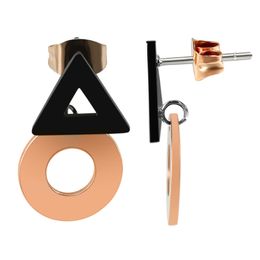 Adelia&acute;s Paar Ohrh&auml;nger ADELIA&acute;S "Ohrringe &ndash; Ohrstecker aus Edelstahl", Damen, Gr. Damen, Edelstahl, gold, Ohrringe, Zum Verschenken &ndash; ideal zum Geburtstag