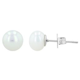 Adelia&acute;s Paar Ohrh&auml;nger ADELIA&acute;S "Ohrringe &ndash; Ohrstecker aus Edelstahl mit Perle", Damen, Gr. Damen, Edelstahl, silber, Ohrringe, Ideal als Geschenk &ndash; dezent und elegant