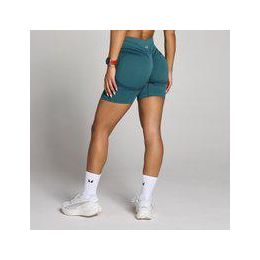 Myprotein MP Damen Hybrid Nahtlos Shorts - Sattes Petrol - XXL