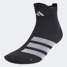 Laufsocken adidas Performance "RUNXADIZEROSOCK", Damen, Gr. M (40/42), schwarz-wei&szlig; (schwarz, wei&szlig;, wei&szlig;), Obermaterial: 78% Polyamid, 17% Polyester, 5% Elasthan, Socken