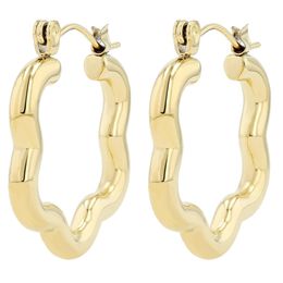 Adelia&acute;s Paar Creolen ADELIA&acute;S "Ohrringe &ndash; Creole aus Edelstahl", Damen, Gr. Damen, Edelstahl, gold, Ohrringe, Zum Verschenken &ndash; ideal zum einfach so