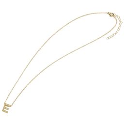 Adelia&acute;s Kette ohne Anh&auml;nger ADELIA&acute;S "Halskette &ndash; Buchstabe N aus Edelstahl 45+5", gold, Halsketten, Damen, 50cm, Edelstahl, Zum Verschenken &ndash; passend f&uuml;r viele Anl&auml;sse