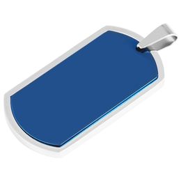 Adelia&acute;s Kettenanh&auml;nger ADELIA&acute;S "Anh&auml;nger aus Edelstahl", blau, Schmuckanh&auml;nger, Damen, Edelstahl, Kettenanh&auml;nger, Ideal als Geschenk f&uuml;r besondere Anl&auml;sse