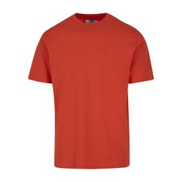 T-Shirt DEF "DEF DEF Basic T-Shirts", Jungen, Gr. 4XL, cherry tomato, 100% Baumwolle, unifarben, oversize, Rundhals, Shirts T-Shirt
