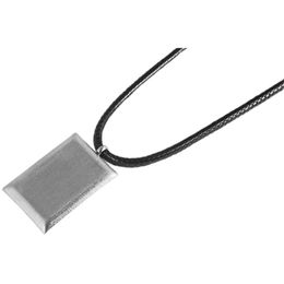 Adelia&acute;s Kette ohne Anh&auml;nger ADELIA&acute;S "Halskette mit Anh&auml;nger &ndash; aus Textil", silber (schwarz), Halsketten, Damen, 45cm, Ein Geschenk, das Freude macht
